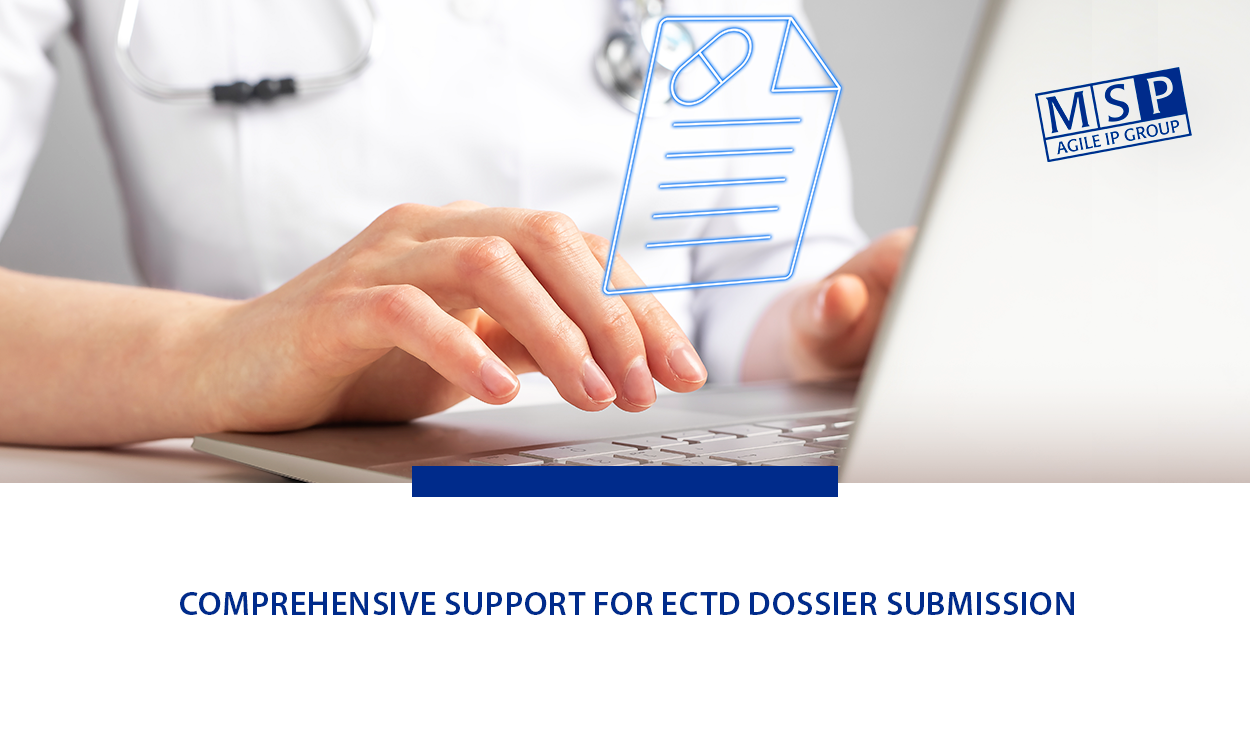 Comprehensive support for eCTD dossier submission